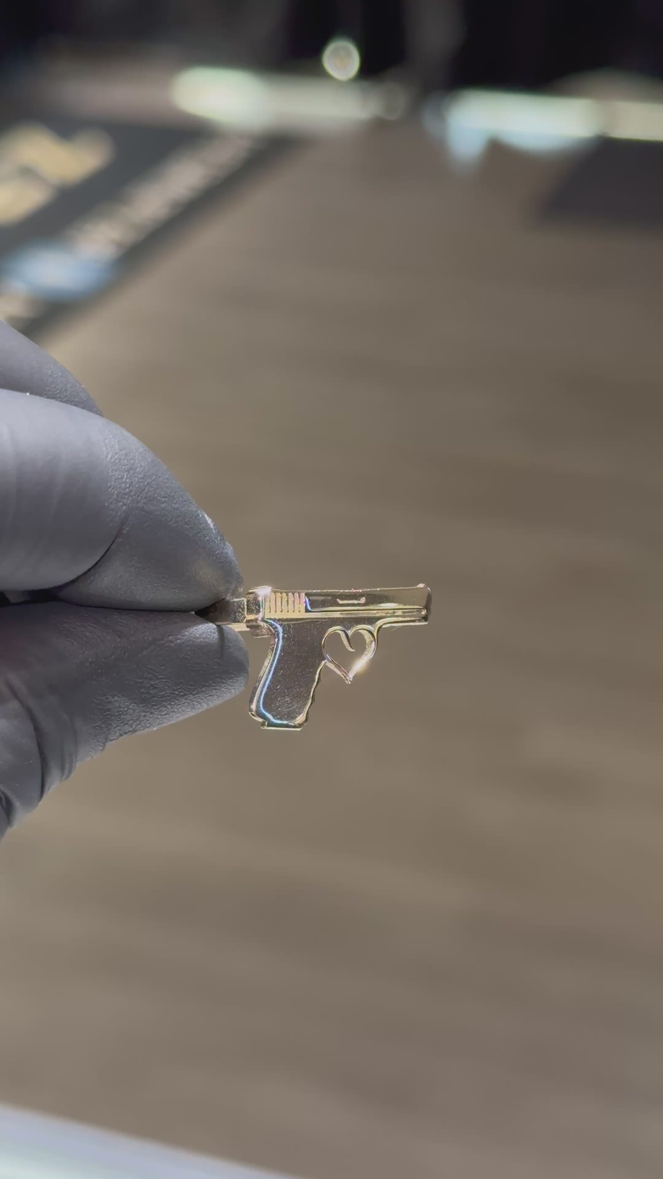 10k Heart Glock Ring – EzJewelry